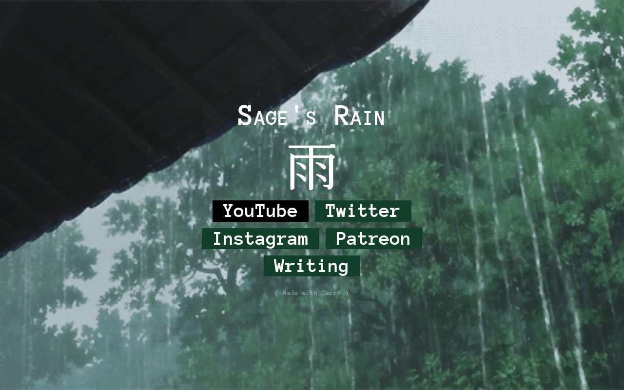 Sage's Rain